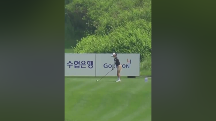 [AI클립] 3R 파4 4번홀 이채은2 티샷 (Sh수협은행 MBN 여자오픈) - 네이버 TV