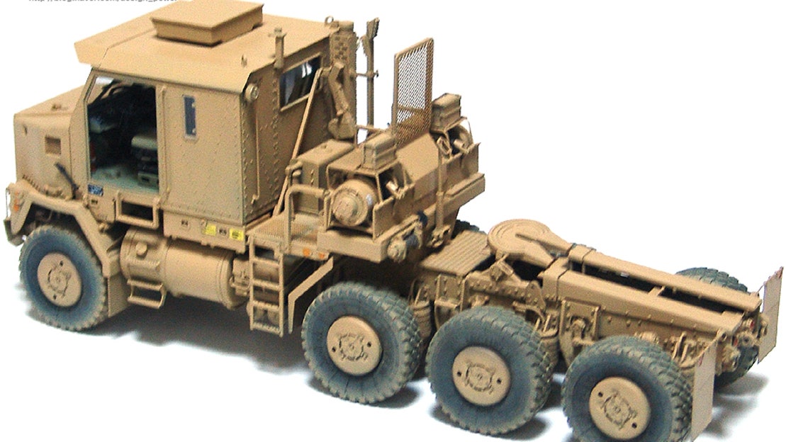 프라모델 제작의뢰 도색중 M1070 Truck Tractor & M1000 HETS - 네이버 TV