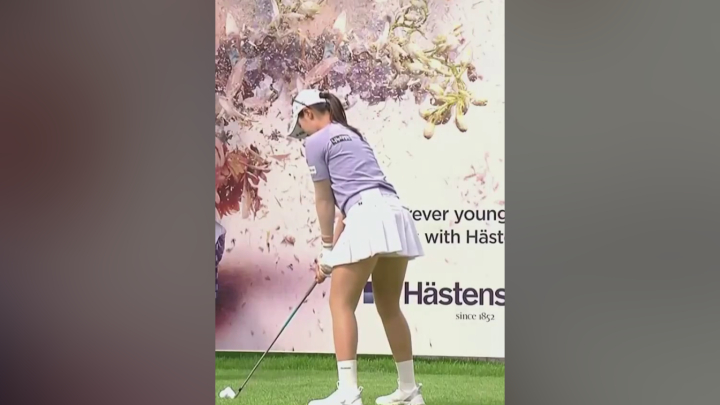 [AI클립] 2R 파3 12번홀 박현경 티샷 (Sh수협은행 MBN 여자오픈) - 네이버 TV