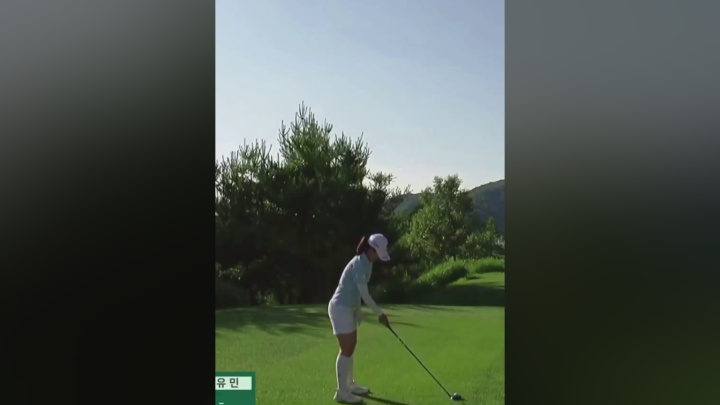 [AI클립] 3R 파4 18번홀 황유민 티샷 (KGA DB그룹 제39회 한국여자오픈골프선수권대회) - 네이버 TV