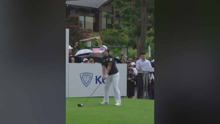 [AI클립] 4R 파5 1번홀 김수지 티샷 (KGA DB그룹 제39회 한국여자오픈골프선수권대회) - 네이버 TV