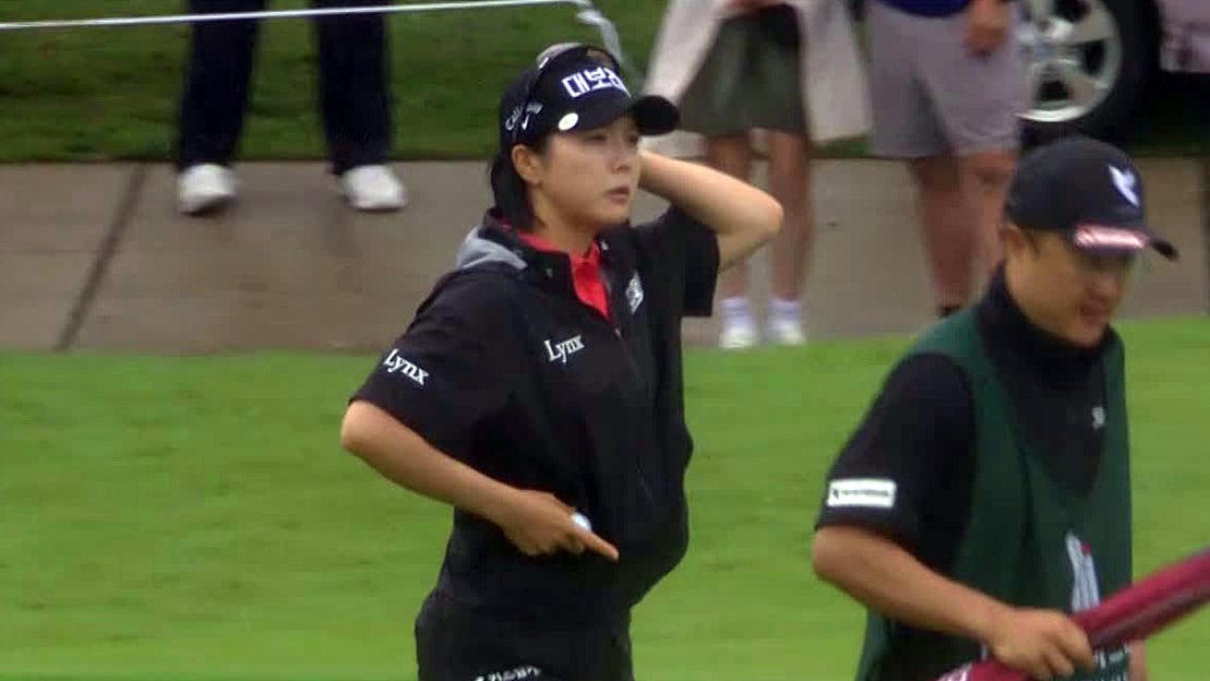 6m가 넘는 버디 퍼팅 성공하는 최예림 [KLPGA 더헤븐 마스터즈 1R] - 네이버 TV