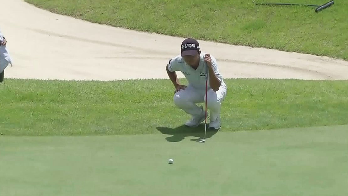 '엄청난 페이스!' 옥태훈, 단숨에 단독 1위 등극! [제68회 KPGA 선수권대회 with A-ONE CC FR] - 네이버 TV