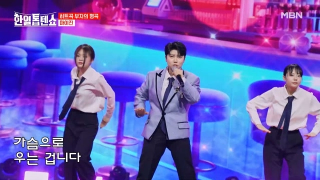 설렘이 뚝♥뚝♥뚝♥ 마이진 ♬ 무뚝뚝 MBN 250624 방송 - 네이버 TV