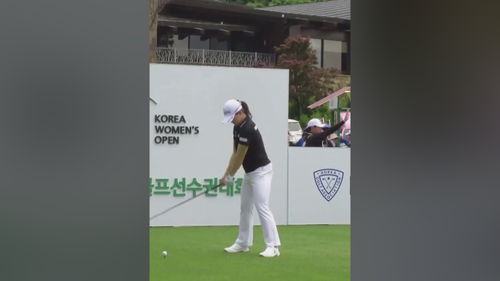 [AI클립] 3R 파5 1번홀 마다솜 티샷 (KGA DB그룹 제39회 한국여자오픈골프선수권대회) - 네이버 TV