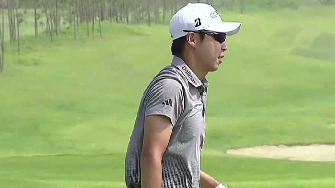 드디어 첫 버디를 기록하는 최진호 [KPGA 군산CC 오픈 1R] - 네이버 TV