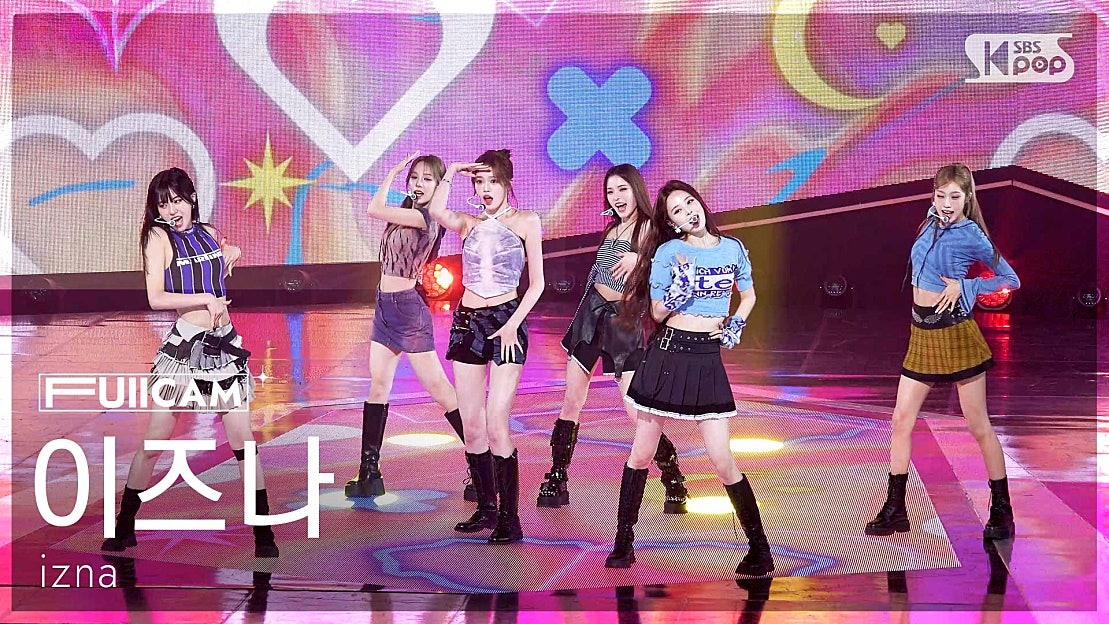 [안방1열 풀캠4K] 이즈나 'BEEP' (izna FullCam) @SBS Inkigayo 250629 - 네이버 TV
