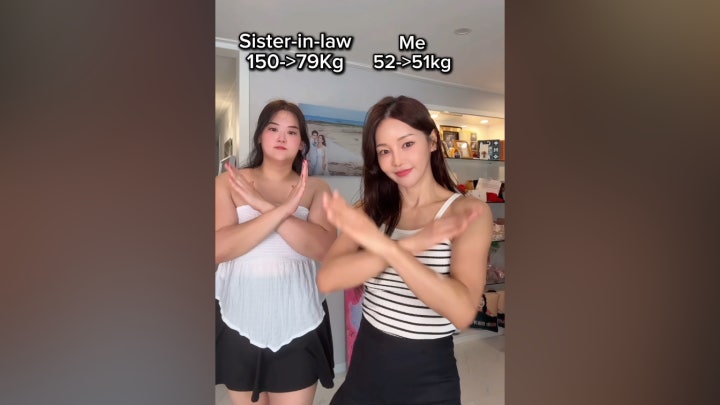 150kg에서 청순미녀로 변신한 시누이 - 네이버 TV