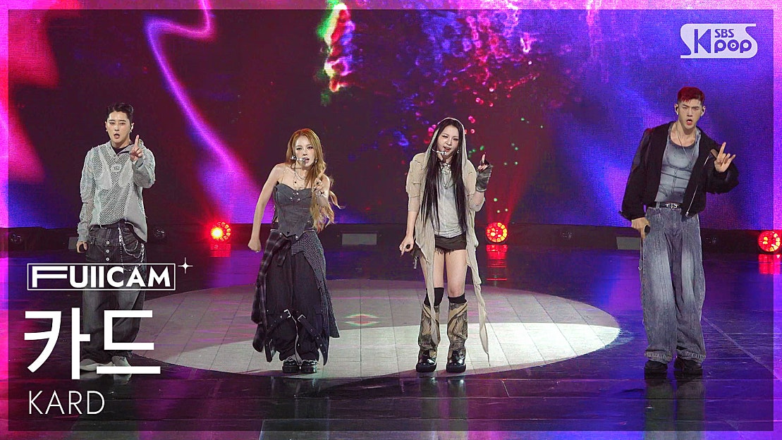[안방1열 풀캠4K] 카드 'Touch' (KARD FullCam) @SBS Inkigayo 250706 - 네이버 TV