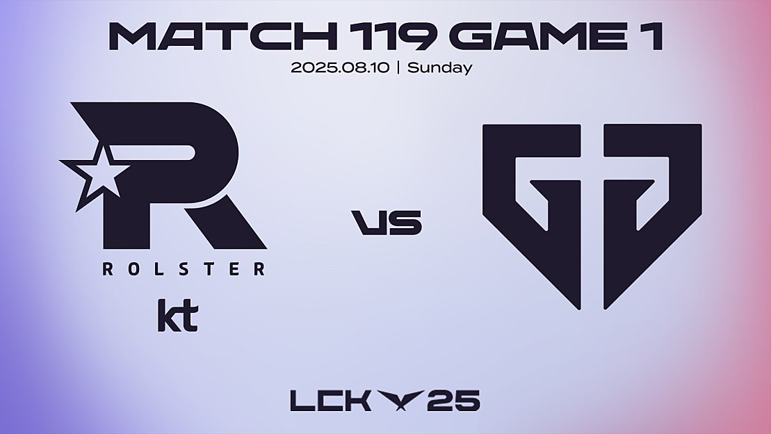 KT-GEN 1세트ㅣ08.10ㅣ2025 LCK - 네이버 TV